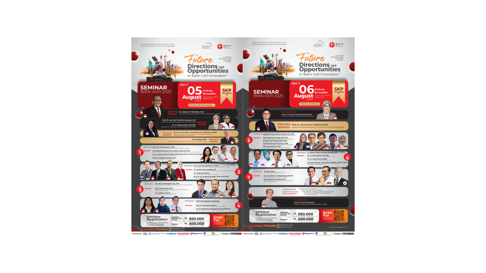 MATERI SPEAKER COLLABORATIVE SEMINAR BRIN-ASPI 2025 - Asosiasi Sel Punca Indonesia